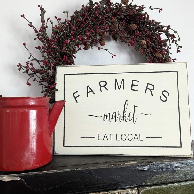 Eat Local Signs - Etsy
