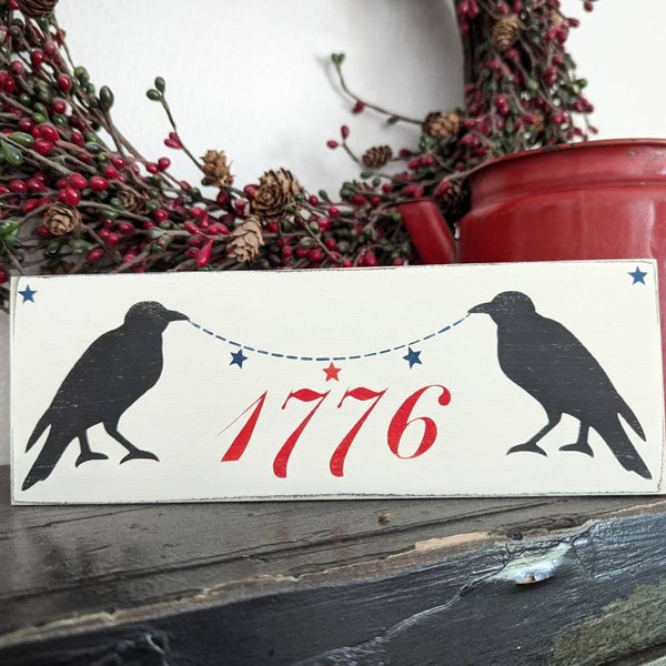 1776 Wood Tray - Etsy