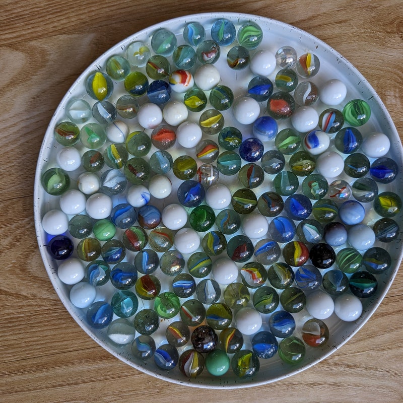Old Marbles - Etsy