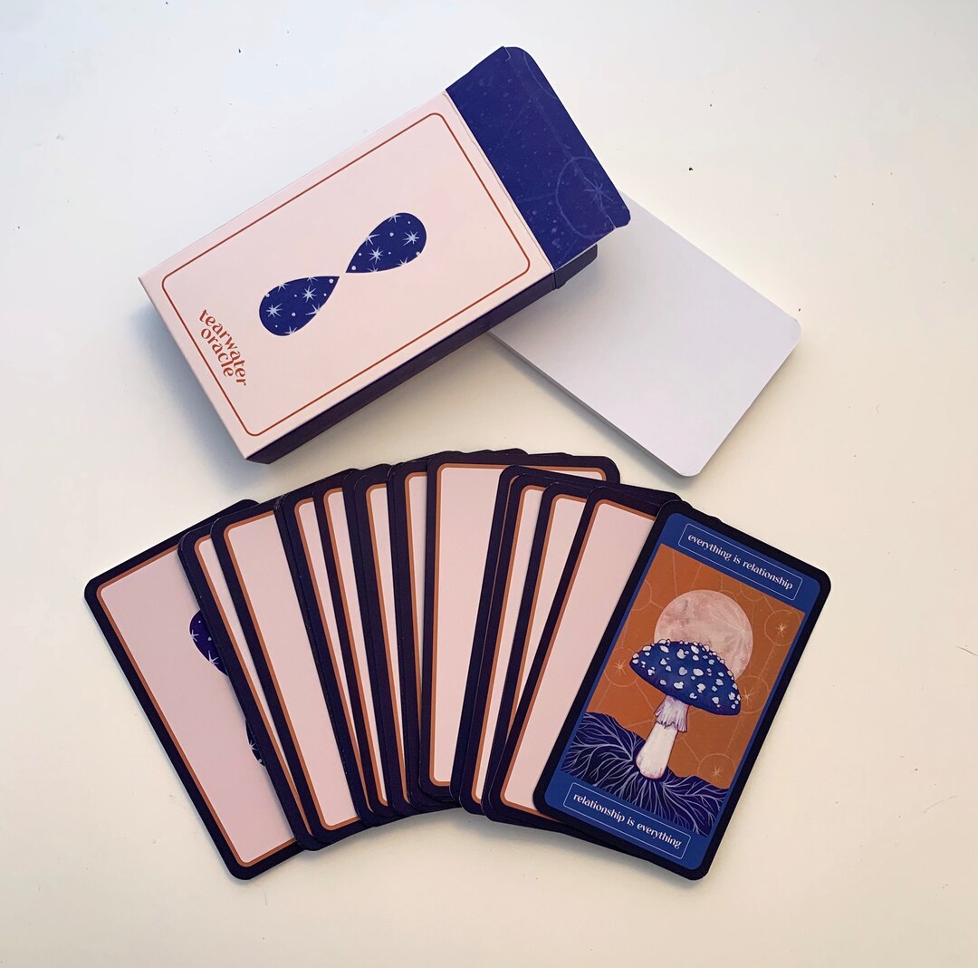 The Tearwater Oracle Deck Indie Oracle Deck Shadow Work Grief Work - Etsy