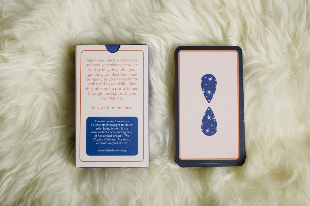 The Tearwater Oracle Deck Indie Oracle Deck Shadow Work Grief Work - Etsy
