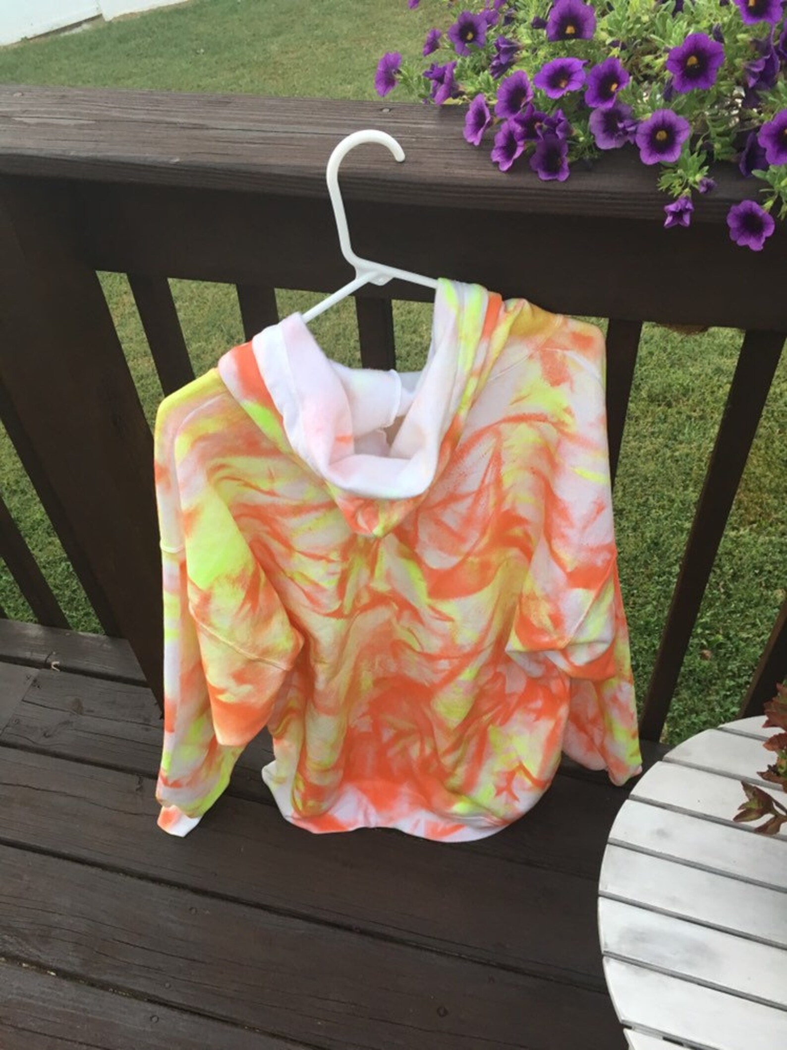 A Bright and Colorful Zip up Hoodie - Etsy