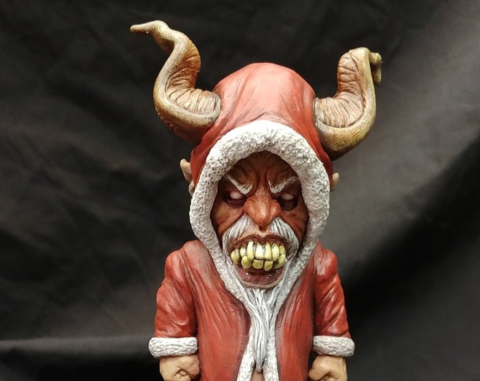 Krampus Miniature Sculpture - Etsy