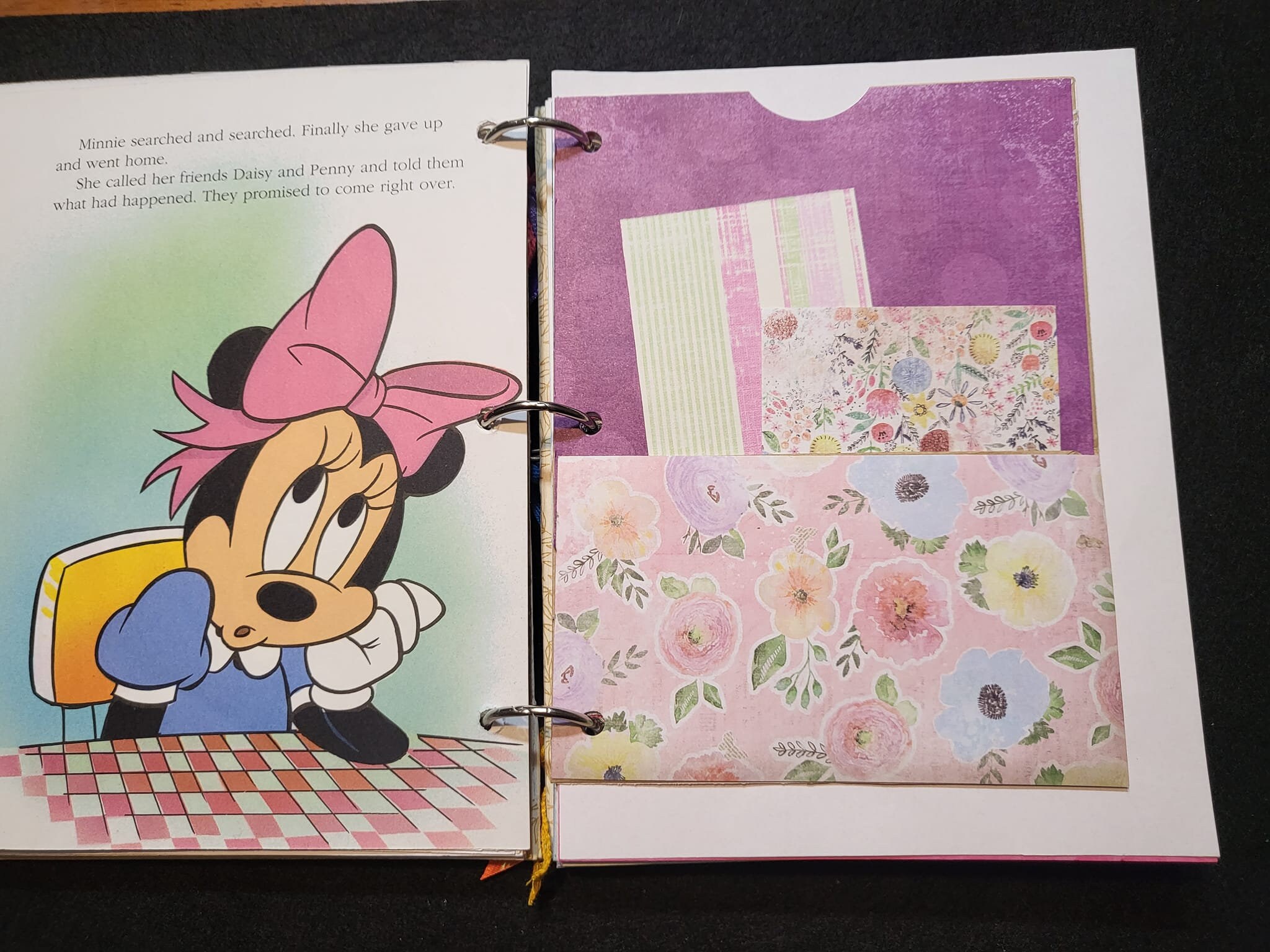 Little Golden Junk Journal Minnie Mouse where's Fifi - Etsy