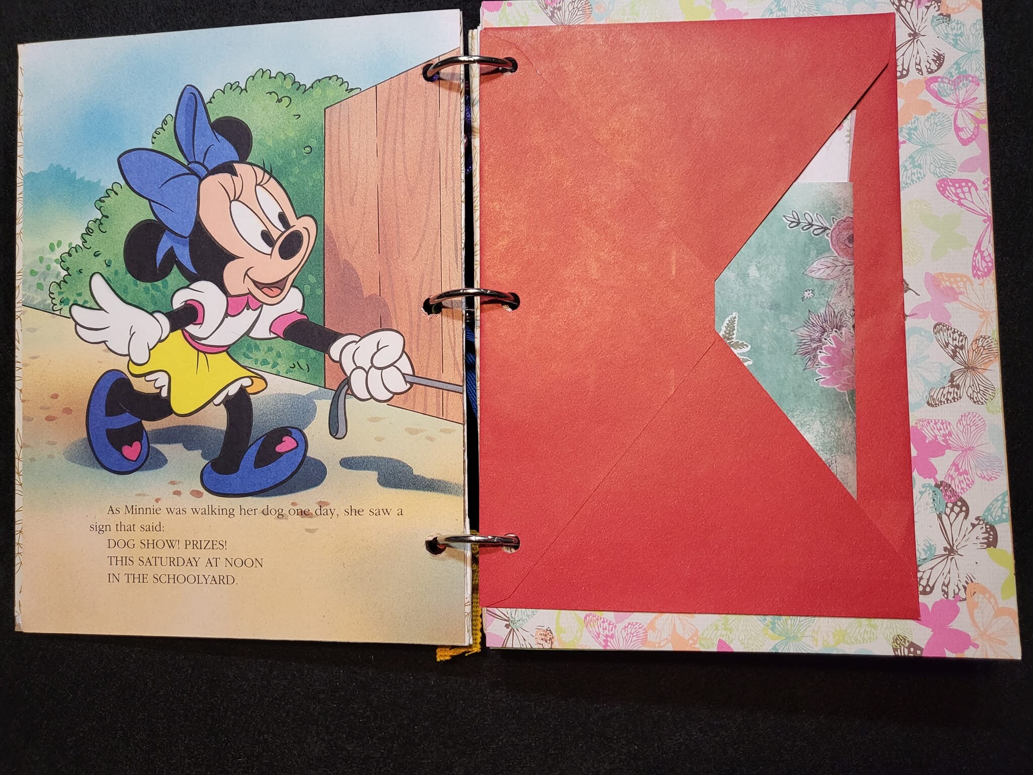 Little Golden Junk Journal Minnie Mouse where's Fifi - Etsy