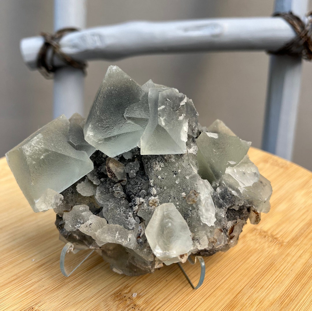 Octahedron Green Fluorite Natural Formation - Etsy