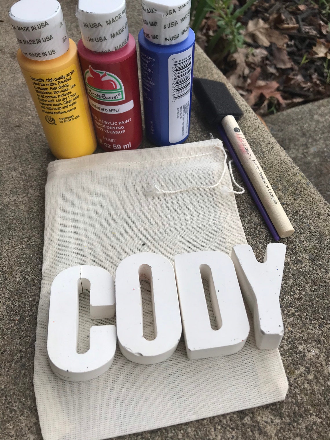 Kids Name Painting Kits // Kids Craft Kit // Kids DIY Art // Gifts for ...