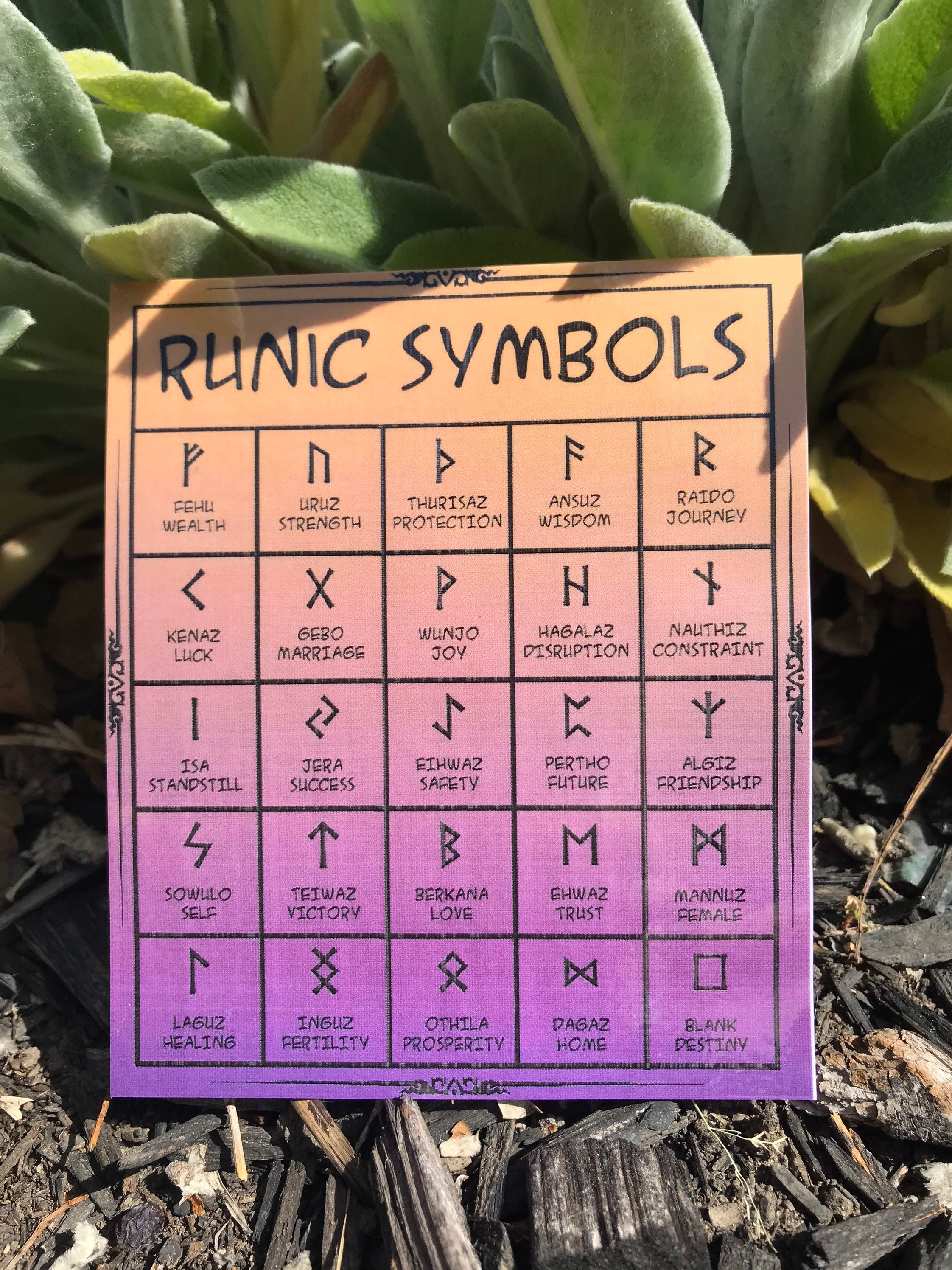 DIY Rune Set // Rune Stone // Natural Stone Rune // Elder - Etsy