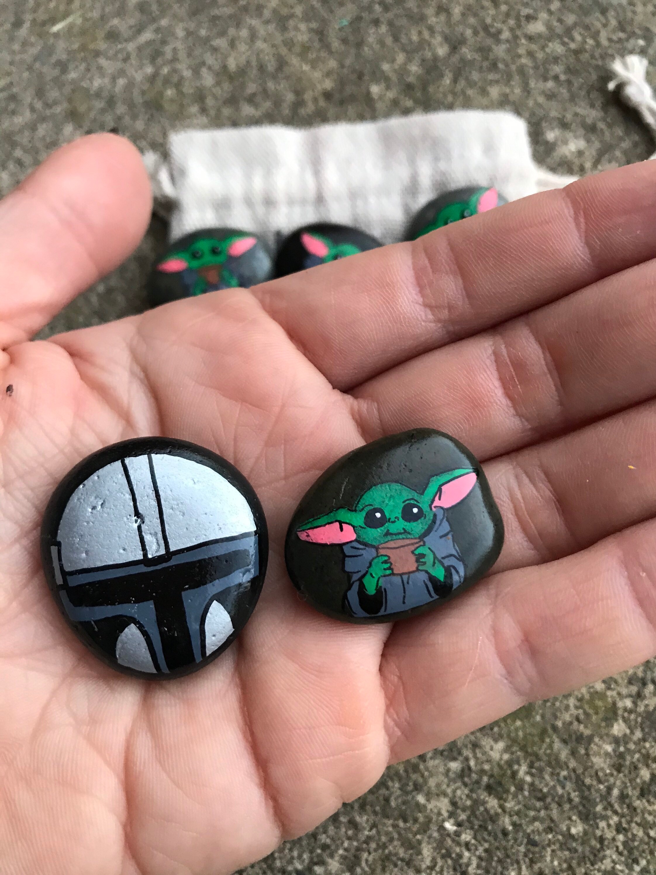 Baby Yoda Birthday // Mandalorian // Baby Yoda Gift // Baby Yoda FE ...