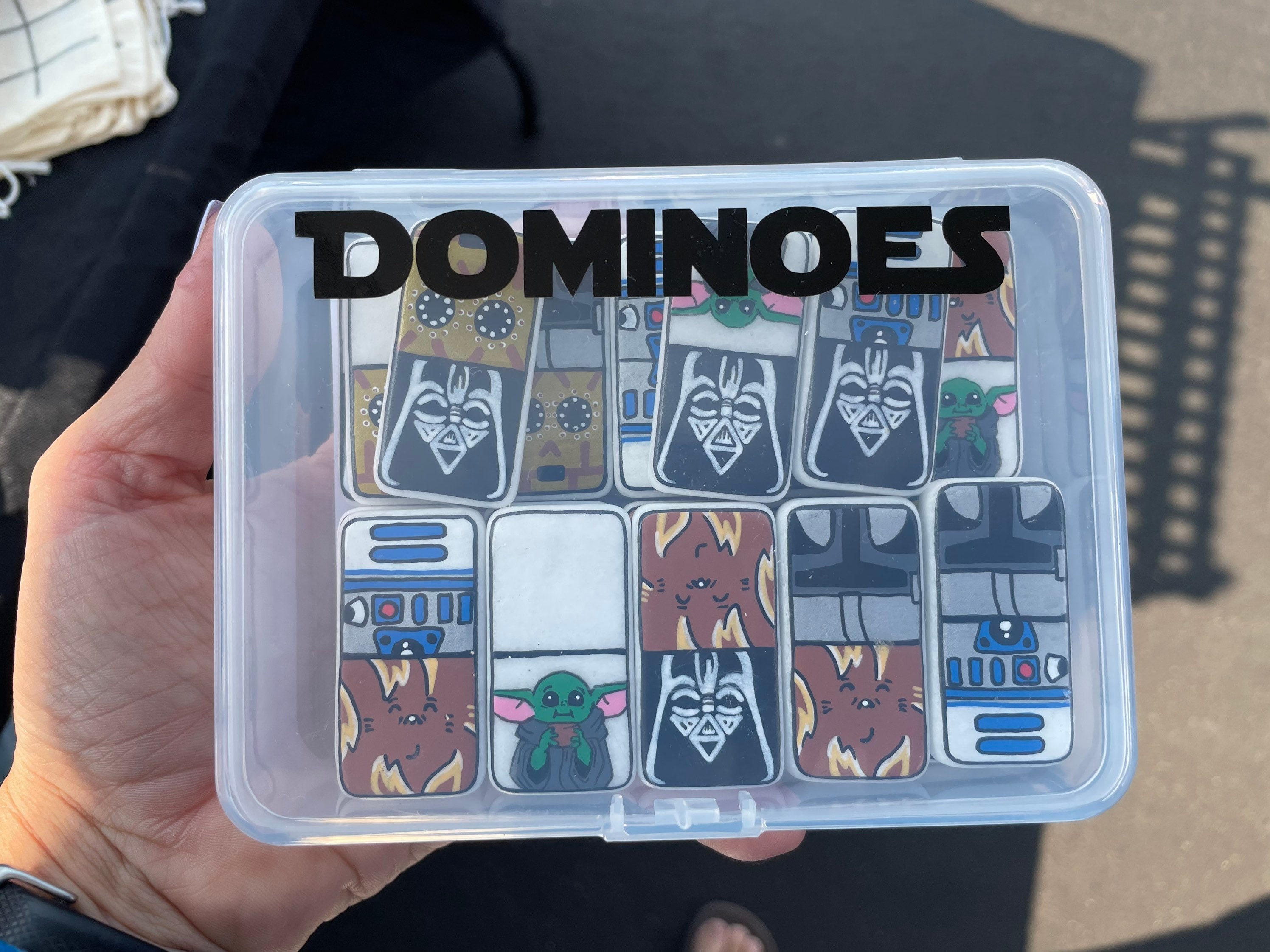 Star Wars Domino Set // Premium Domino Set // Star Wars Gift - Etsy