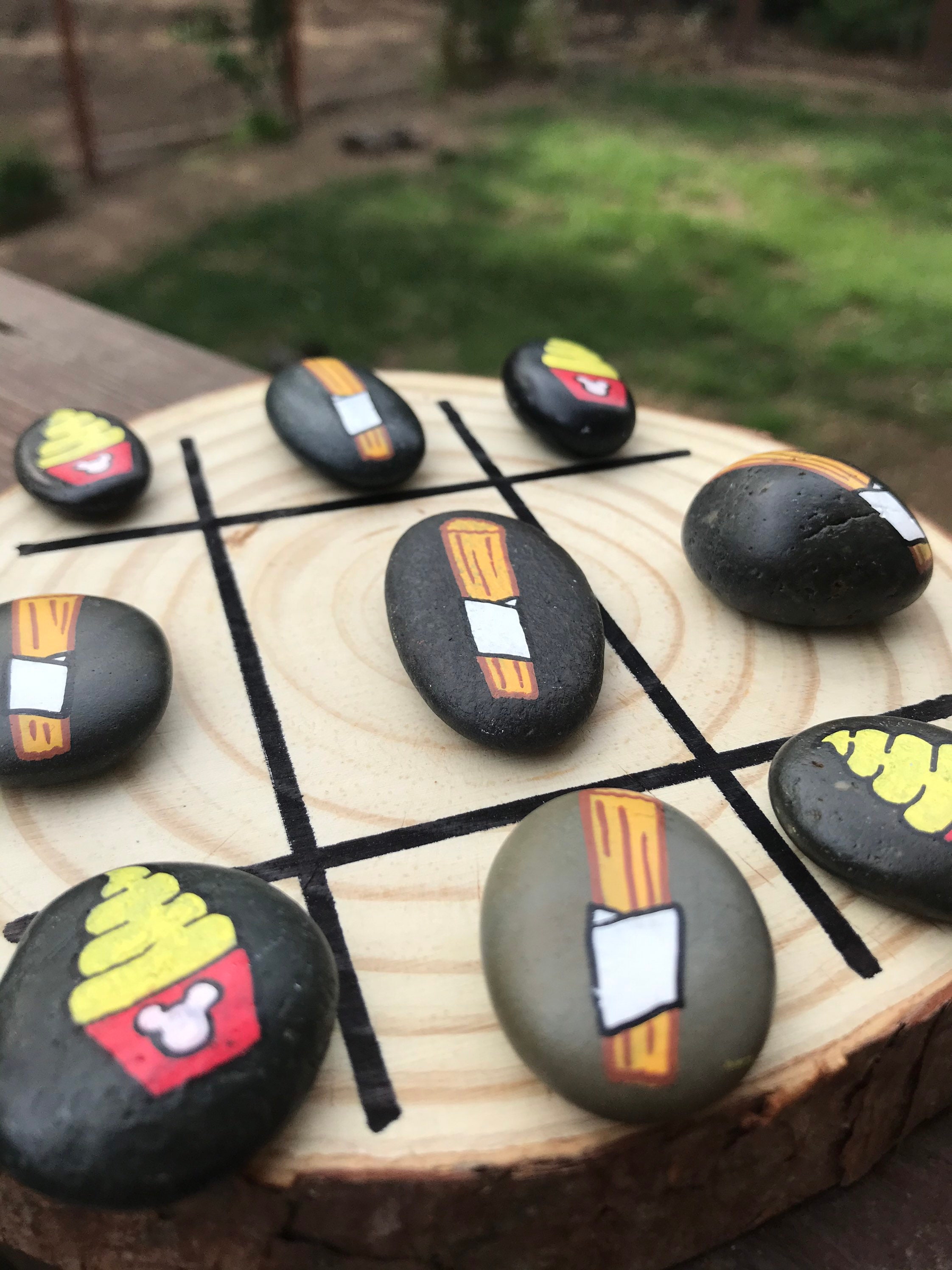 Disney Snack Goals // Disneyland Tic Tac Toe // Tabletop Game - Etsy