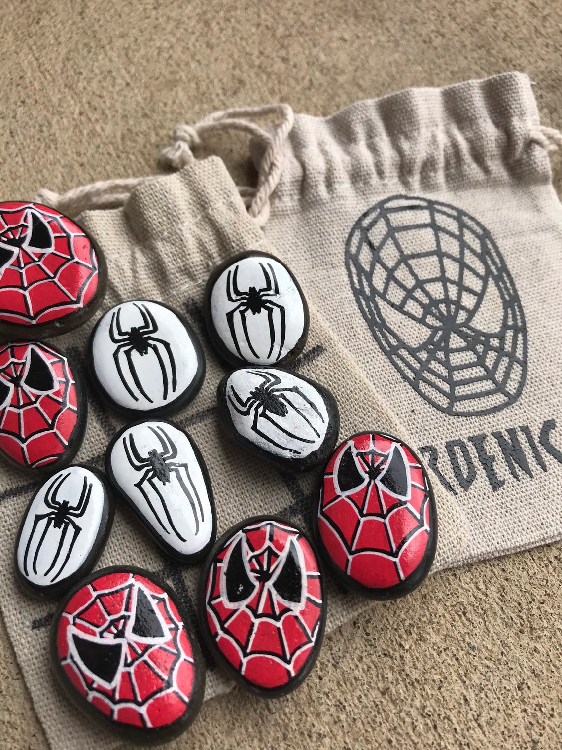 Spiderman Tic Tac Toe // Spiderman Gift // Tic Tac Toe Gift // - Etsy