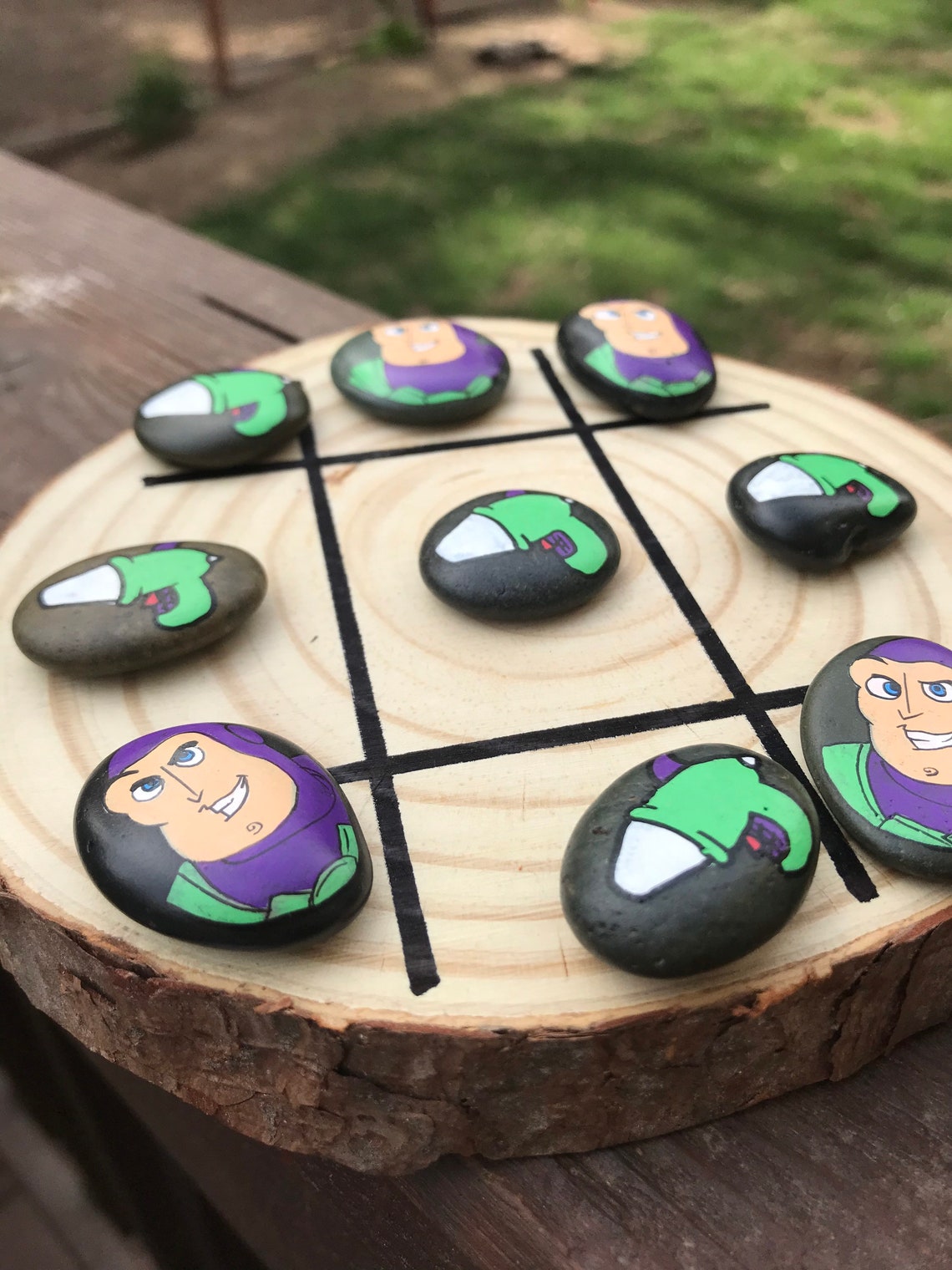 Toy Story Tic Tac Toe // Disney Tic Tac Toe // Tabletop Game | Etsy