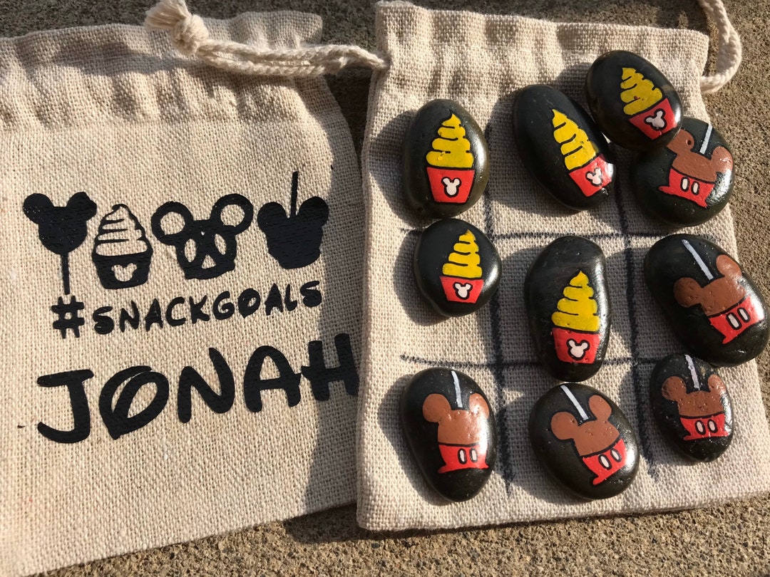 Disneyland Tic Tac Toe // Disney Tic Tac Toe Game // - Etsy