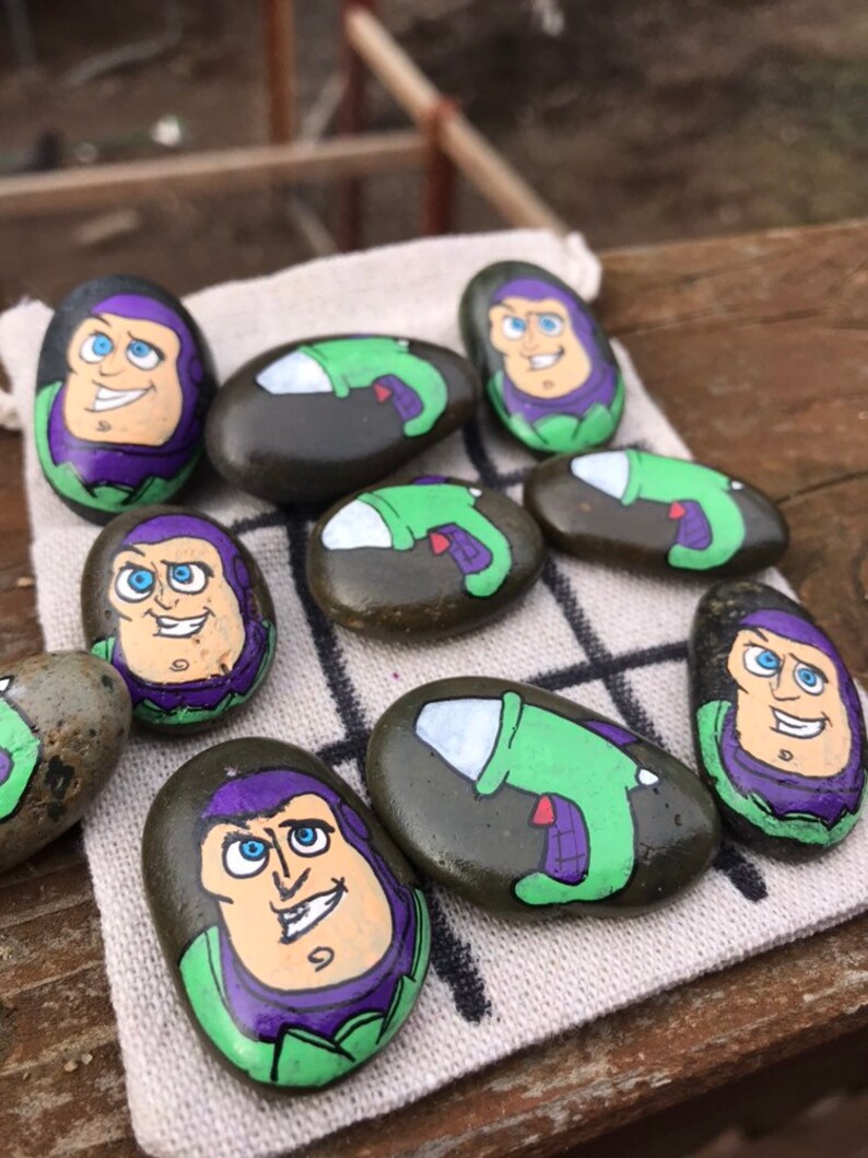 Toy Story Tic Tac Toe // Kids Travel Game // Buzz Lightyear Tic Tac Toe ...