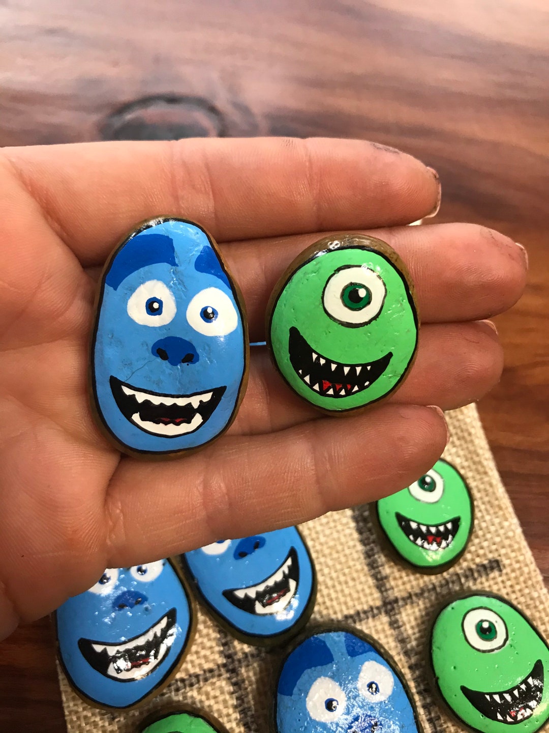 Monsters Inc Tic Tac Toe // Monsters Inc Party // Monsters Inc Birthday ...