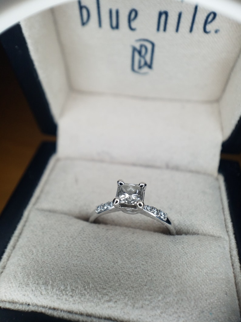 Blue Nile Engagement Ring - Etsy