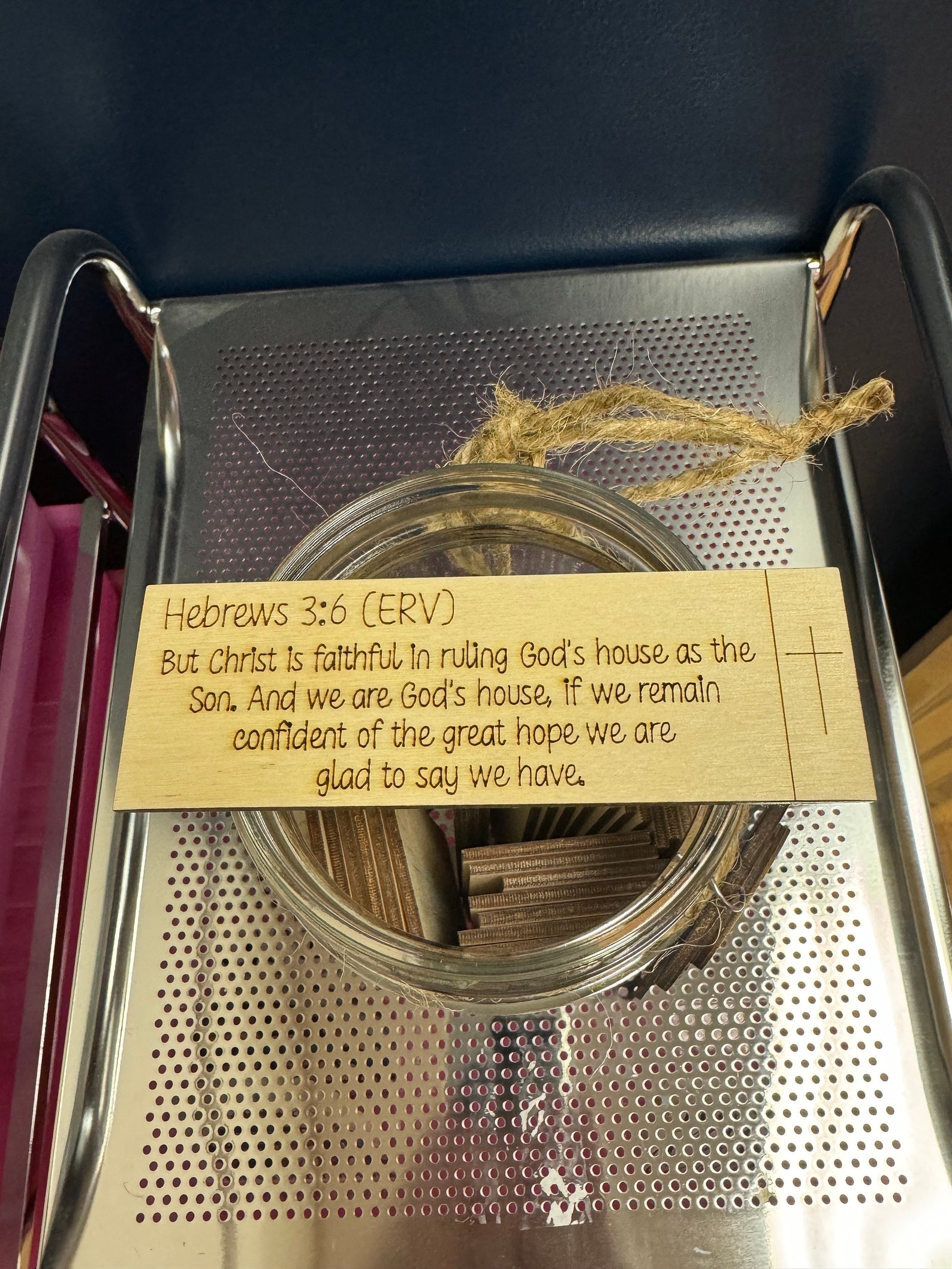 Laser Engraved Faithfulness Scriptures in a 32oz Jar, Gift for Family ...