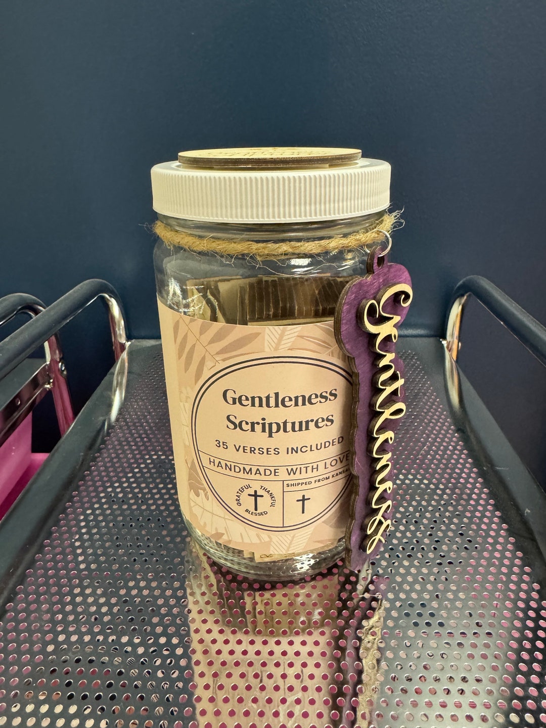 Gentleness Scriptures Scripture Jar, God's Encouragement, Christian ...