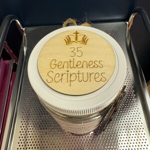 Gentleness Scriptures Scripture Jar, God's Encouragement, Christian ...