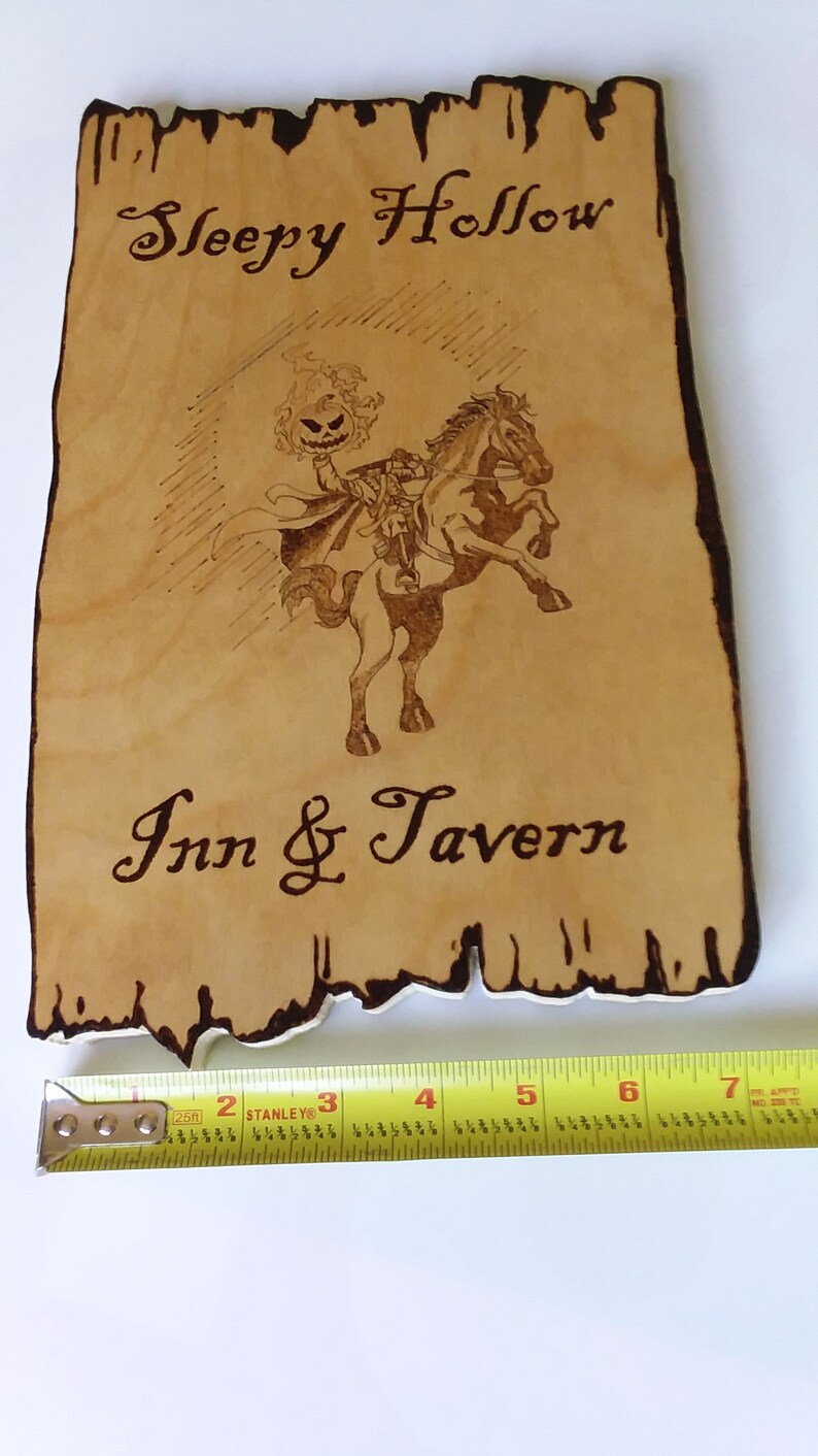 Sleepy Hollow Inn & Tavern Sign - Etsy