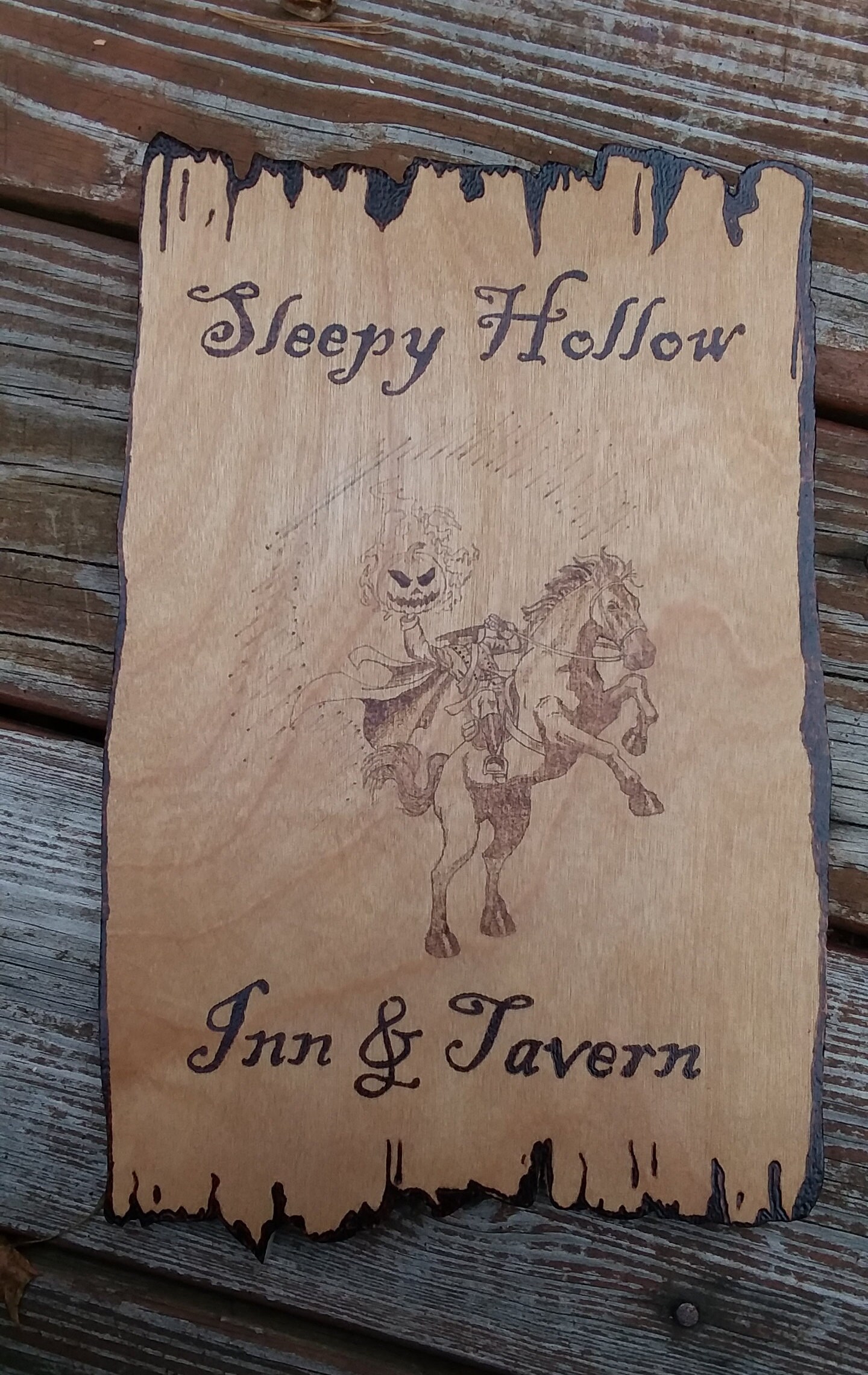 Sleepy Hollow Inn & Tavern Sign - Etsy