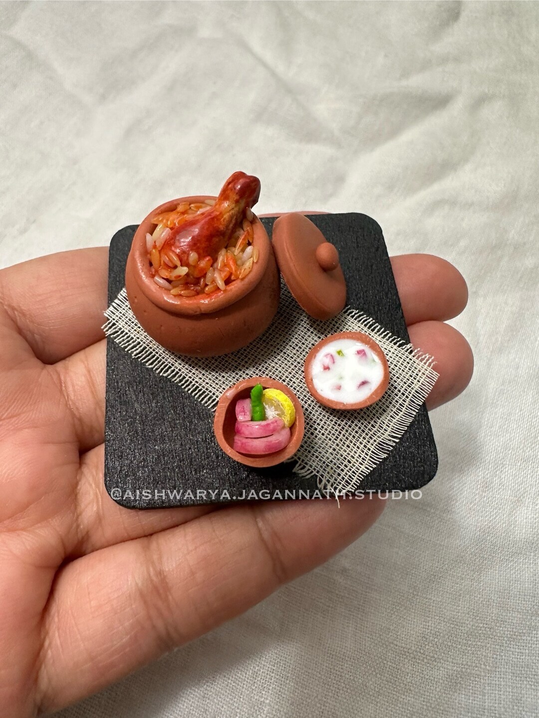 Biryani Fridge Magnet, Tiny Food, Indian Food Lover Gift, Indian Art - Etsy