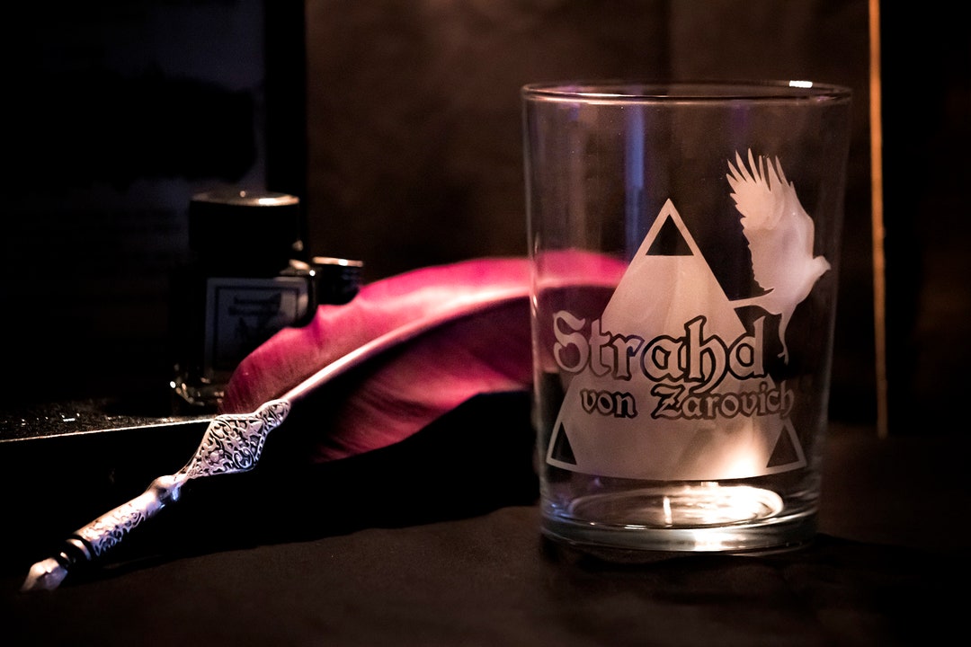 Dnd Etched Class Glass Strahd - Etsy