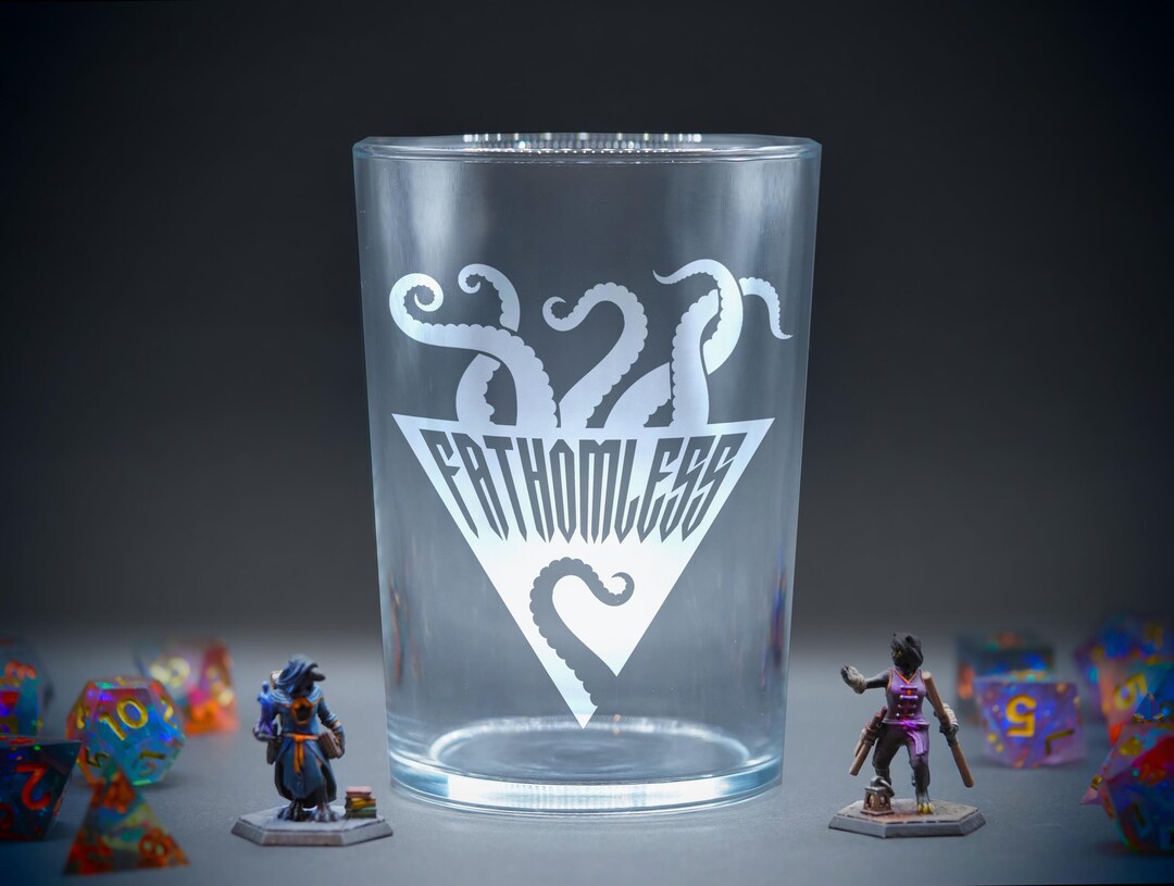 DnD Etched Class Glass - Fathomless - Etsy Österreich