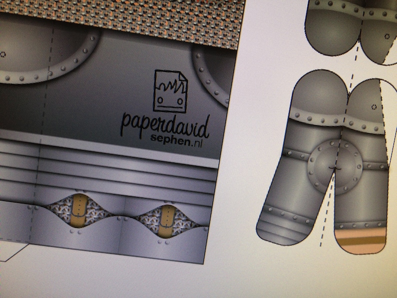 Knighty Knight - Printable Paper Craft - Etsy UK