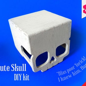 DIY Cute Skull Kit: Unleash Your Creativity, Fun and Easy to Make! - Etsy
