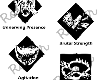 Trapper Dead by Daylight Icons 4 SVG Bundle great for Cricut - Etsy