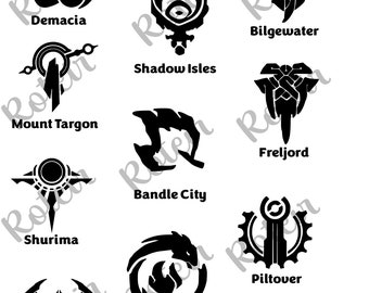 League of Legends Svg - Etsy