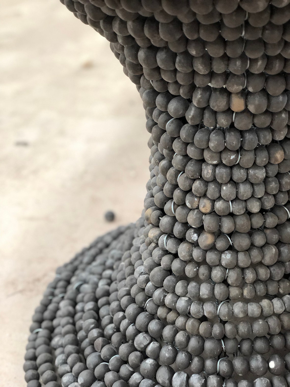 The Mud Beaded Stool - Etsy