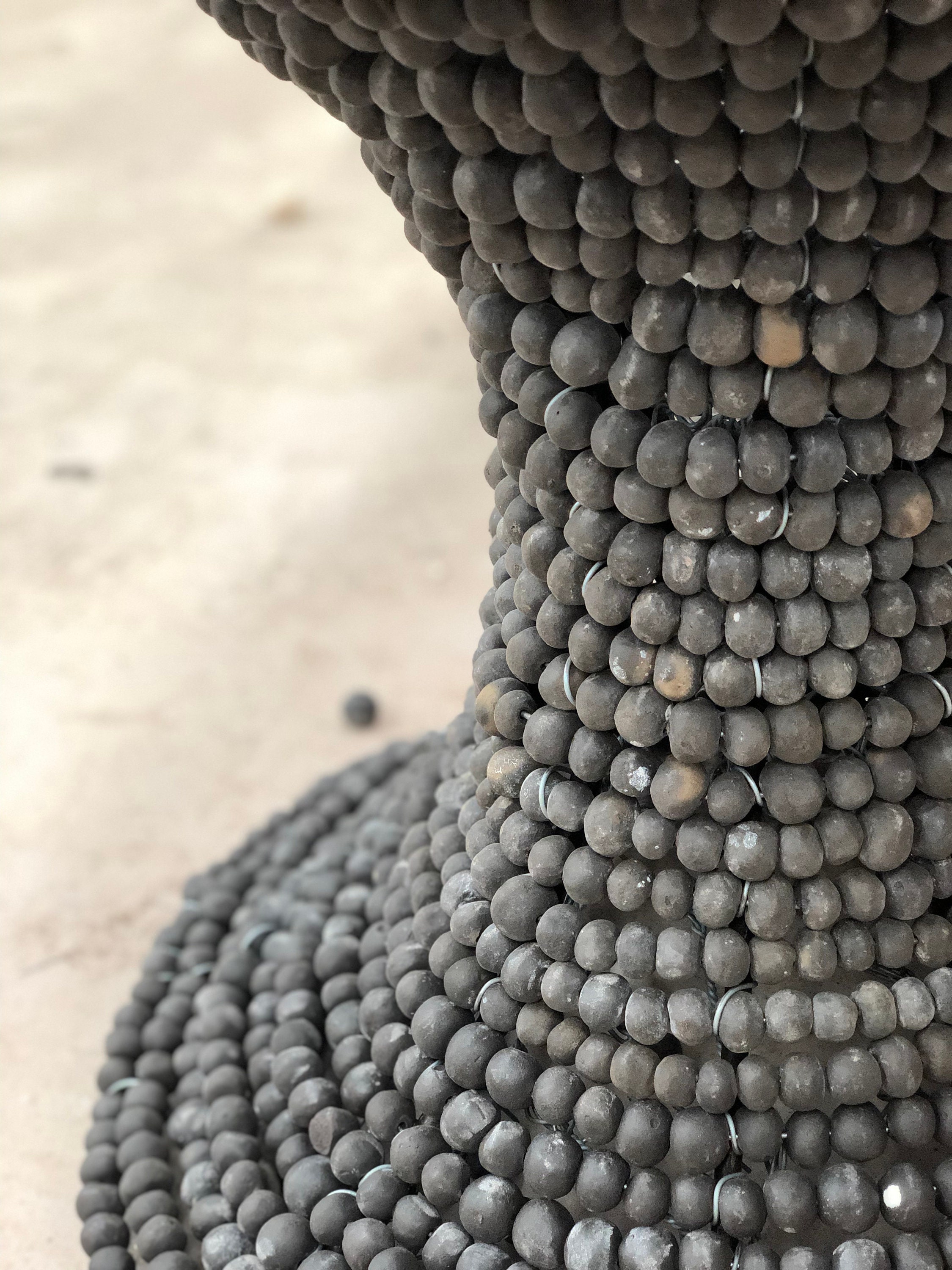 The Mud Beaded Stool - Etsy