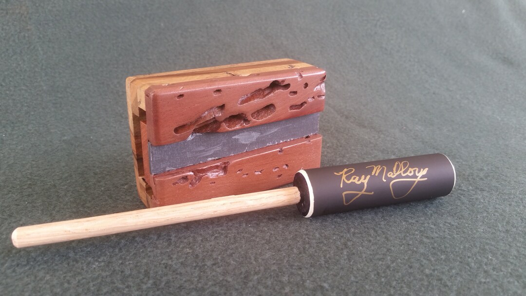 Wormy Rosewood & Mangrove Driftwood Trough Turkey Call - Etsy