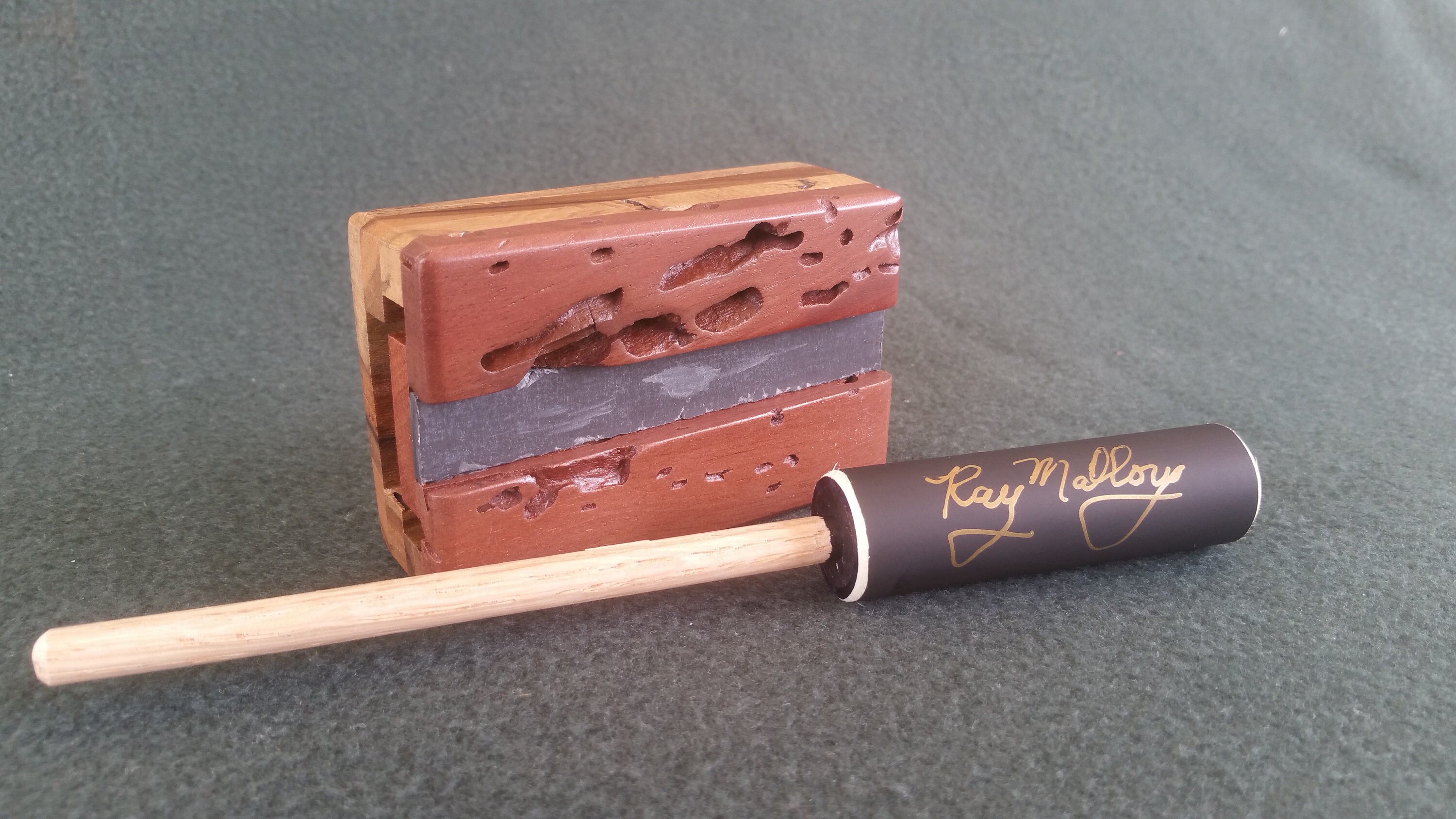 Wormy Rosewood & Mangrove Driftwood Trough Turkey Call - Etsy