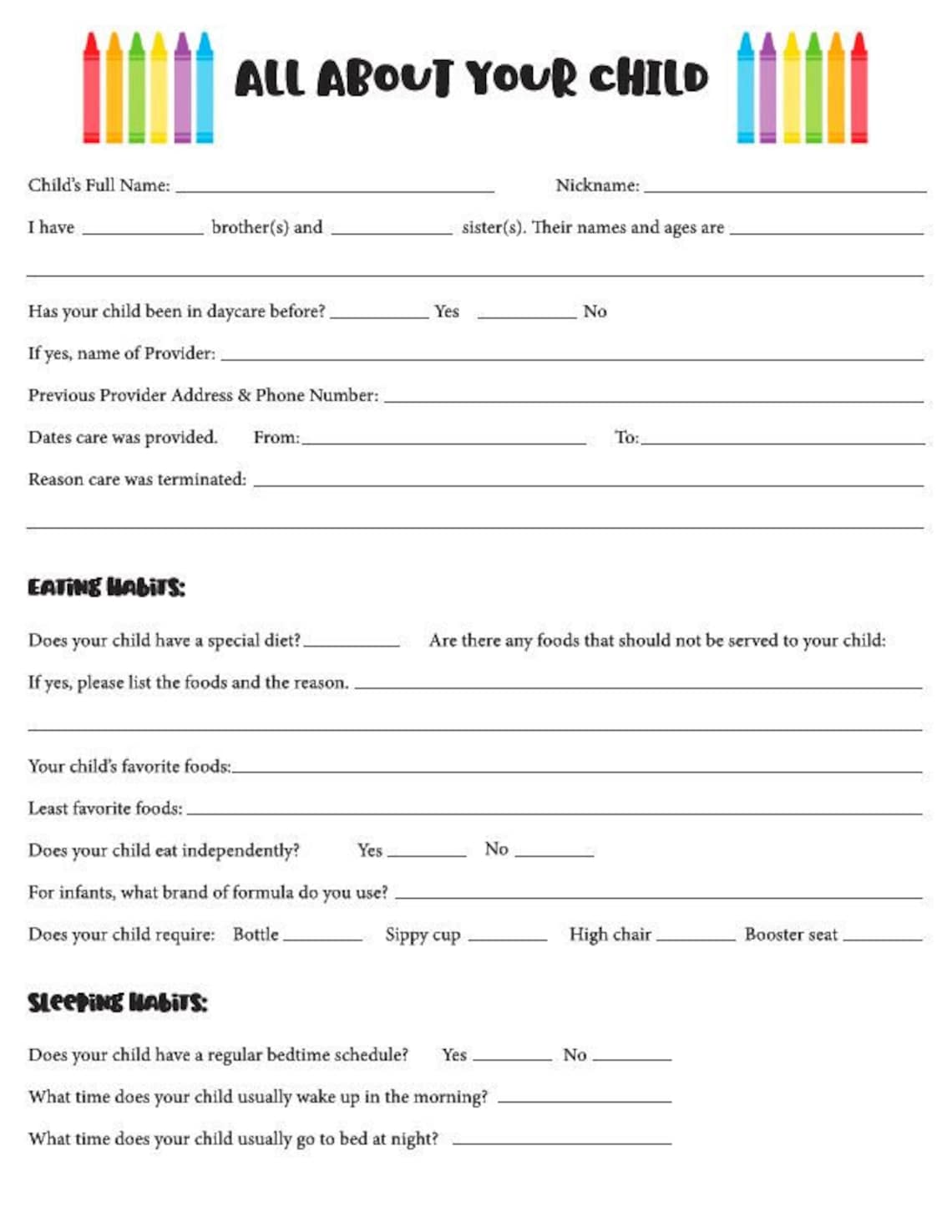 All About Your Child - Etsy