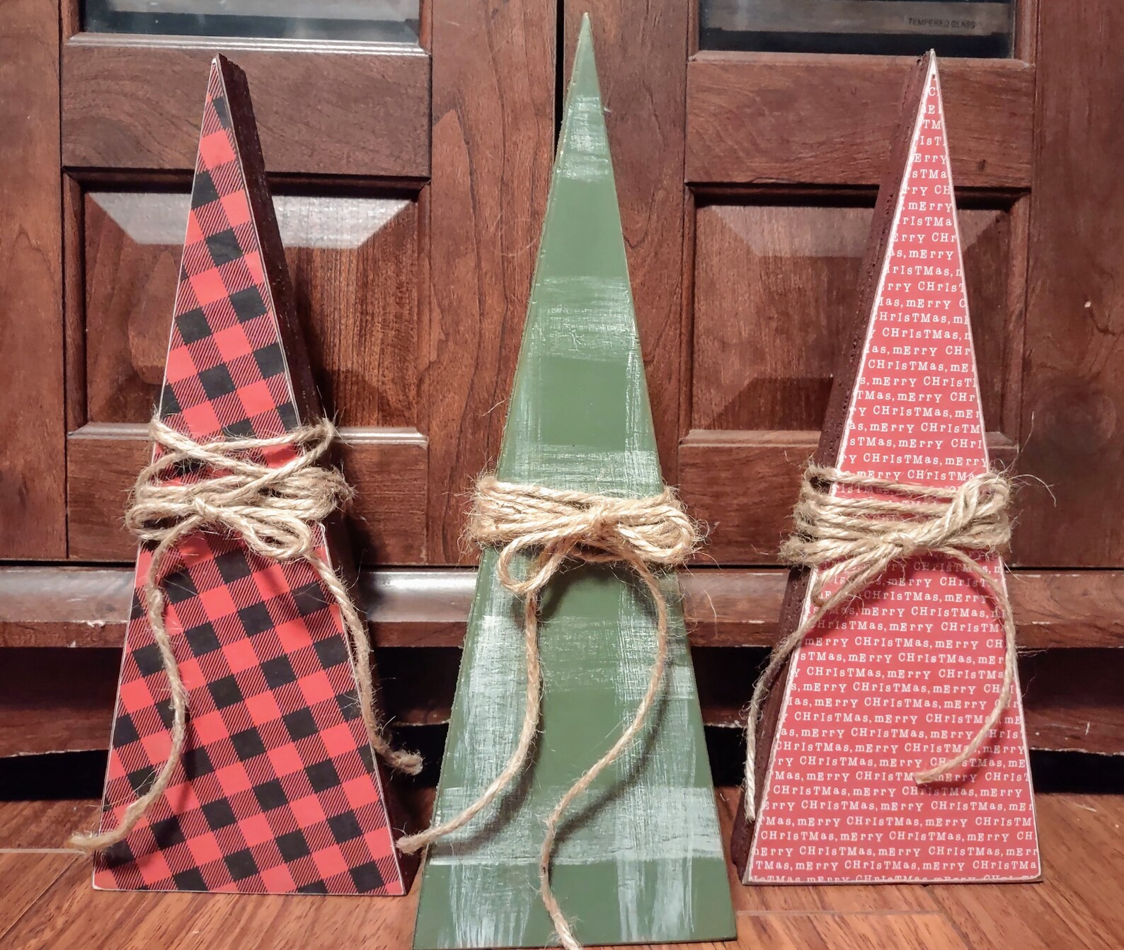 Wood Christmas Trees, Table Top Tree, Reclaimed Wood Christmas Trees - Etsy