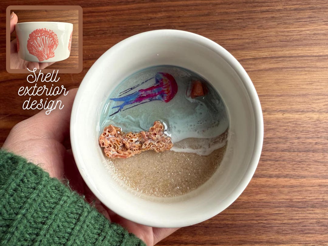 Jellyfish Ring Dish Unique Cute Jewelry Trinket Tray Personalized ...