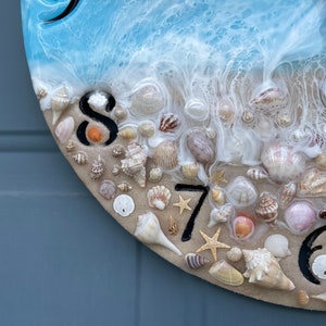 14 Beach Themed Wall Clock With EXTRA Shells Cool - Etsy