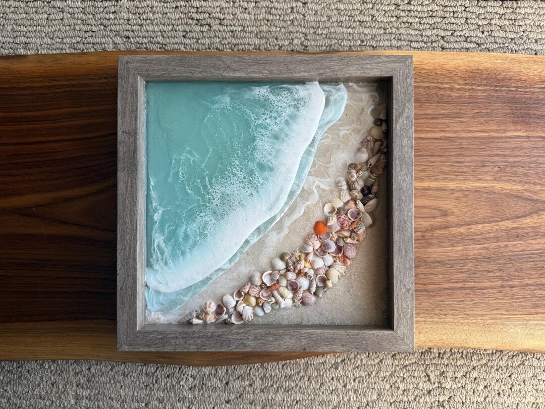 Sanibel Island Coastal Beach Wall Art, Ocean Wave Nautical Display ...