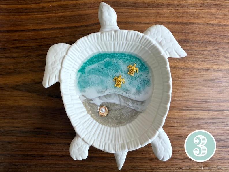 Sea Turtle Jewelry, Ring Dish: Ocean Trinket Holder - Etsy