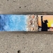 Ocean Memorial Art With Photo: Remembrance Gift, Custom Sympathy Plaque ...