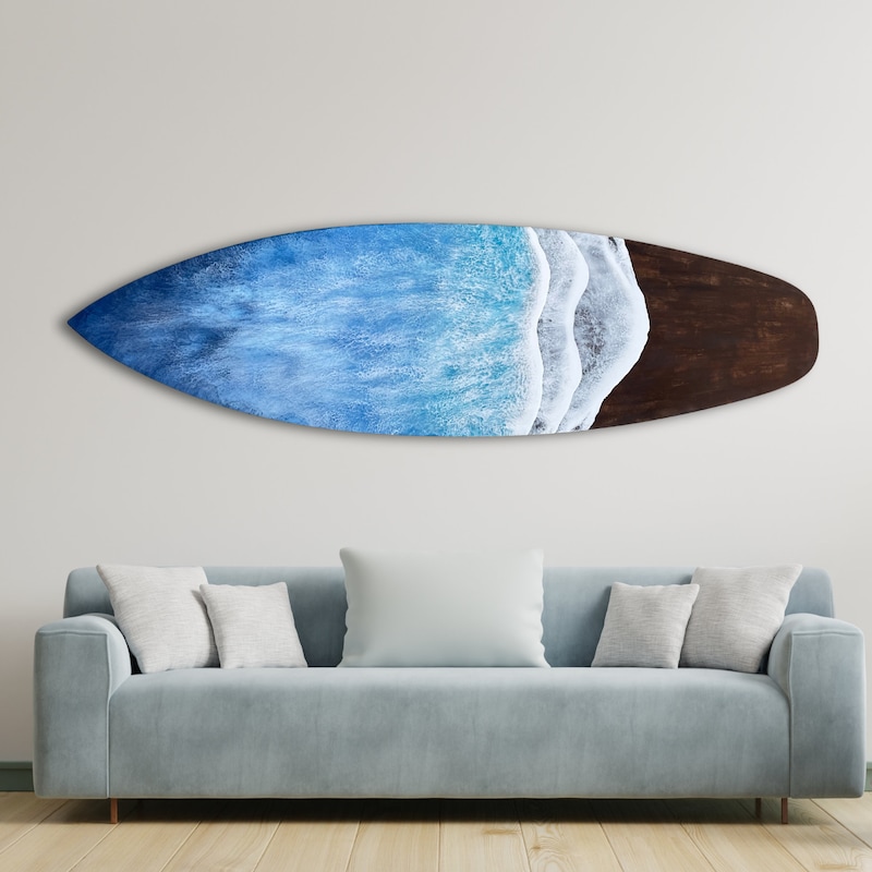 Surfboard Wall Art - Etsy