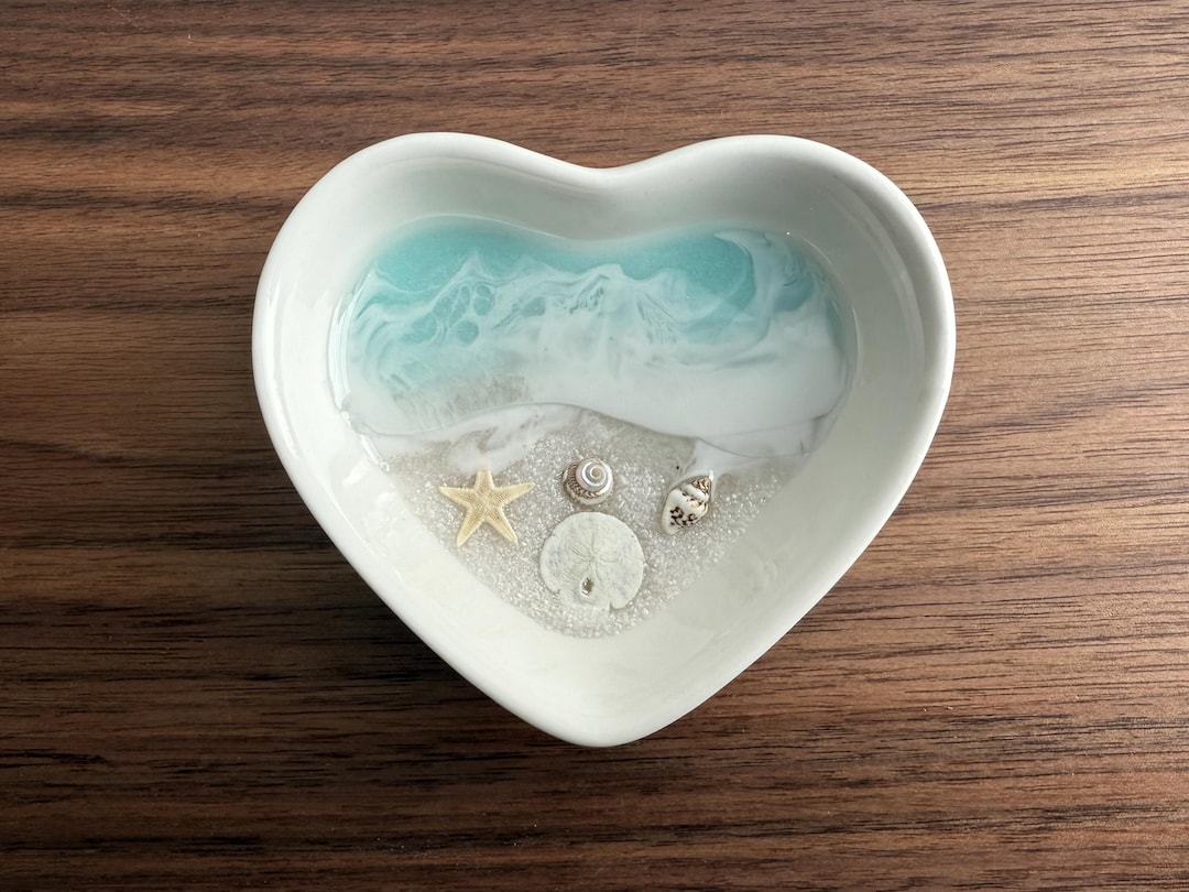 Personalized Ring Dish Custom Cinderella Teal Aqua Wedding Gift ...