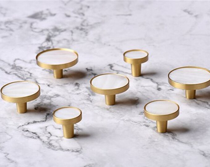 Ginkgo Cabinet Knobs Drawer Knobs Pulls Handles Kitchen - Etsy