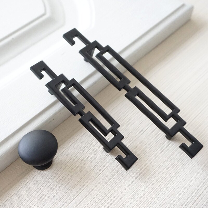 Black Drawer Pull - Etsy
