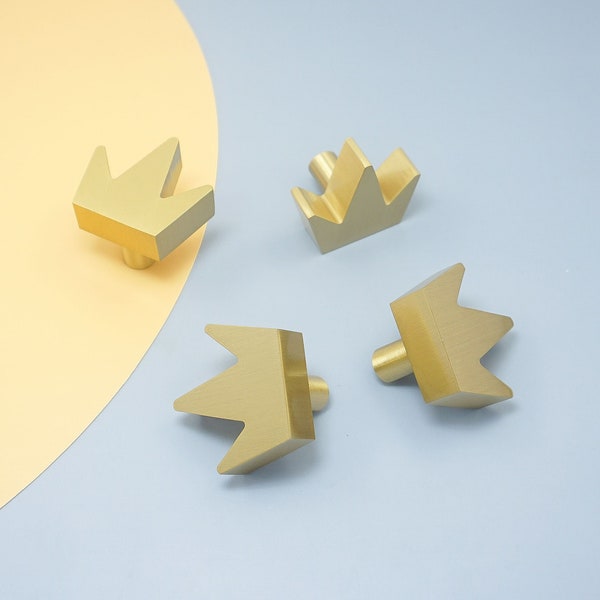 Crown Drawer Pull - Etsy