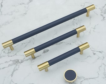 Modern Cabinet Door Handles Knob Kitchen Long Handles Knobs Pulls ...